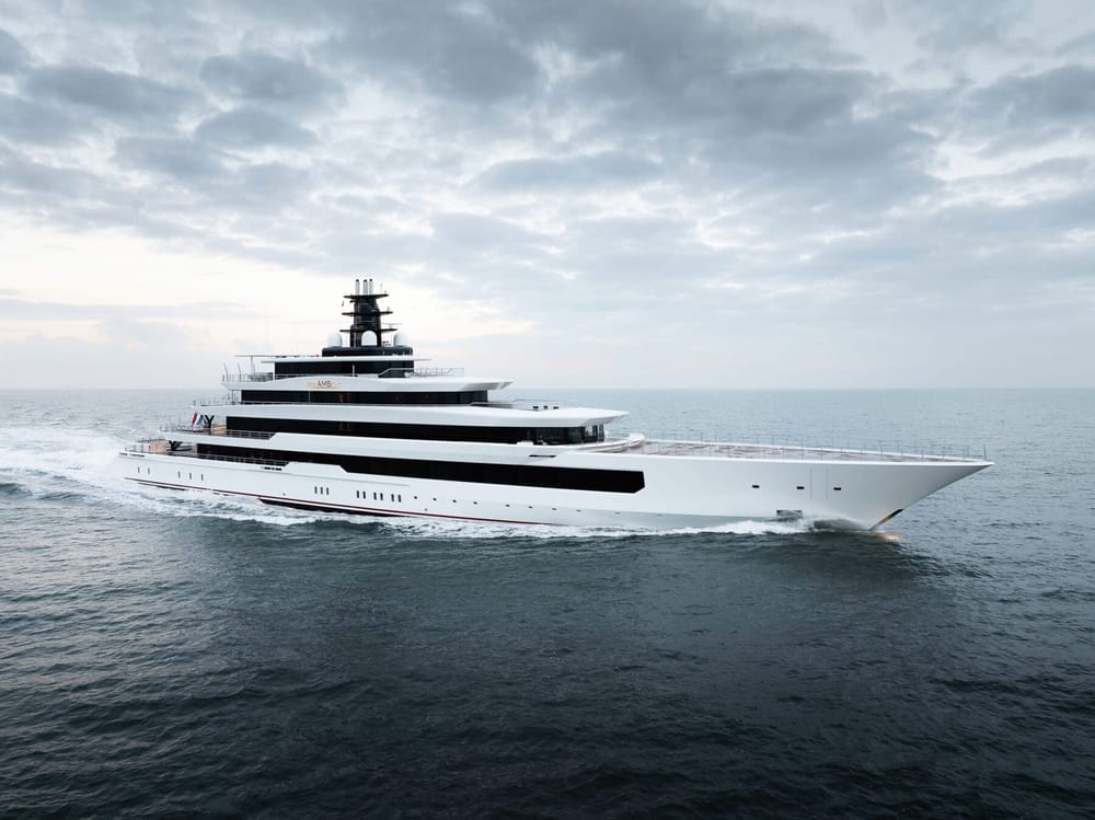 Oceanco Delivers 111m DreAMBoat: A Record-Breaking Build and a Landmark ...