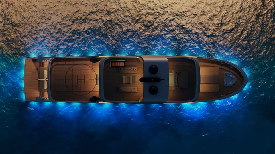 Sea Rover: The Pioneering "Wellness-First" Yacht Unveiled by Dutch Design